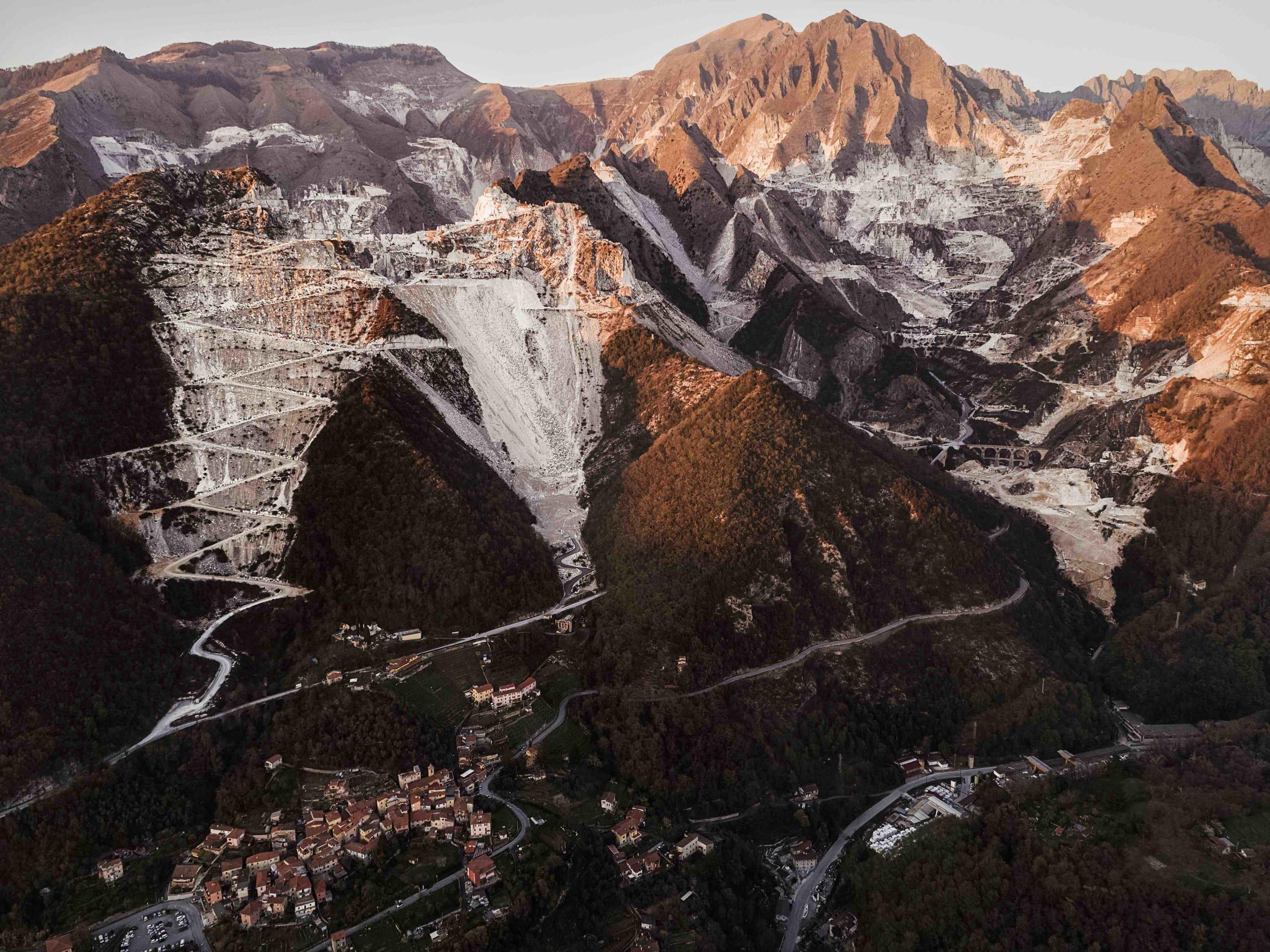Luca Locatelli Captures Italy’s Luminous Marble Quarries - IGNANT