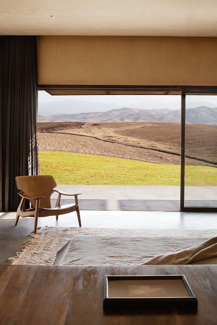 Studio KO's Moroccan Villa Overlooks The Snowy Atlas Mountains - IGNANT