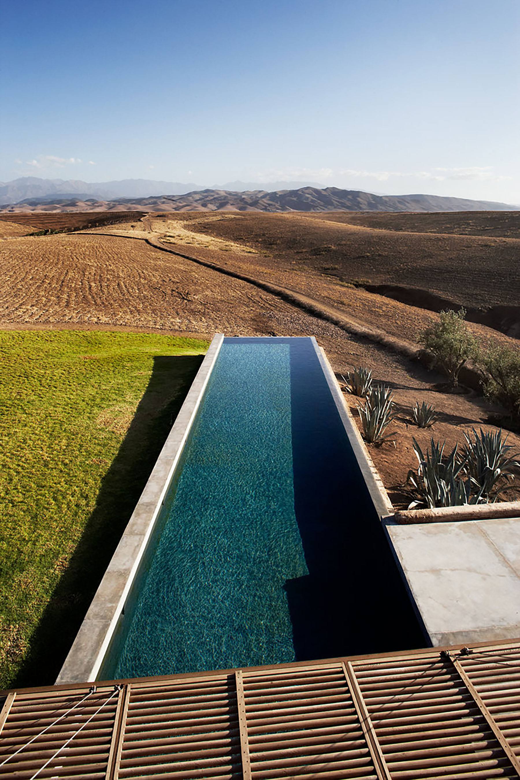 Studio KO's Moroccan Villa Overlooks The Snowy Atlas Mountains - IGNANT