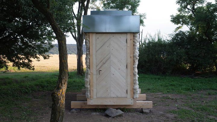 AUW Designs A Woolen Pavilion In Western Hungary - IGNANT