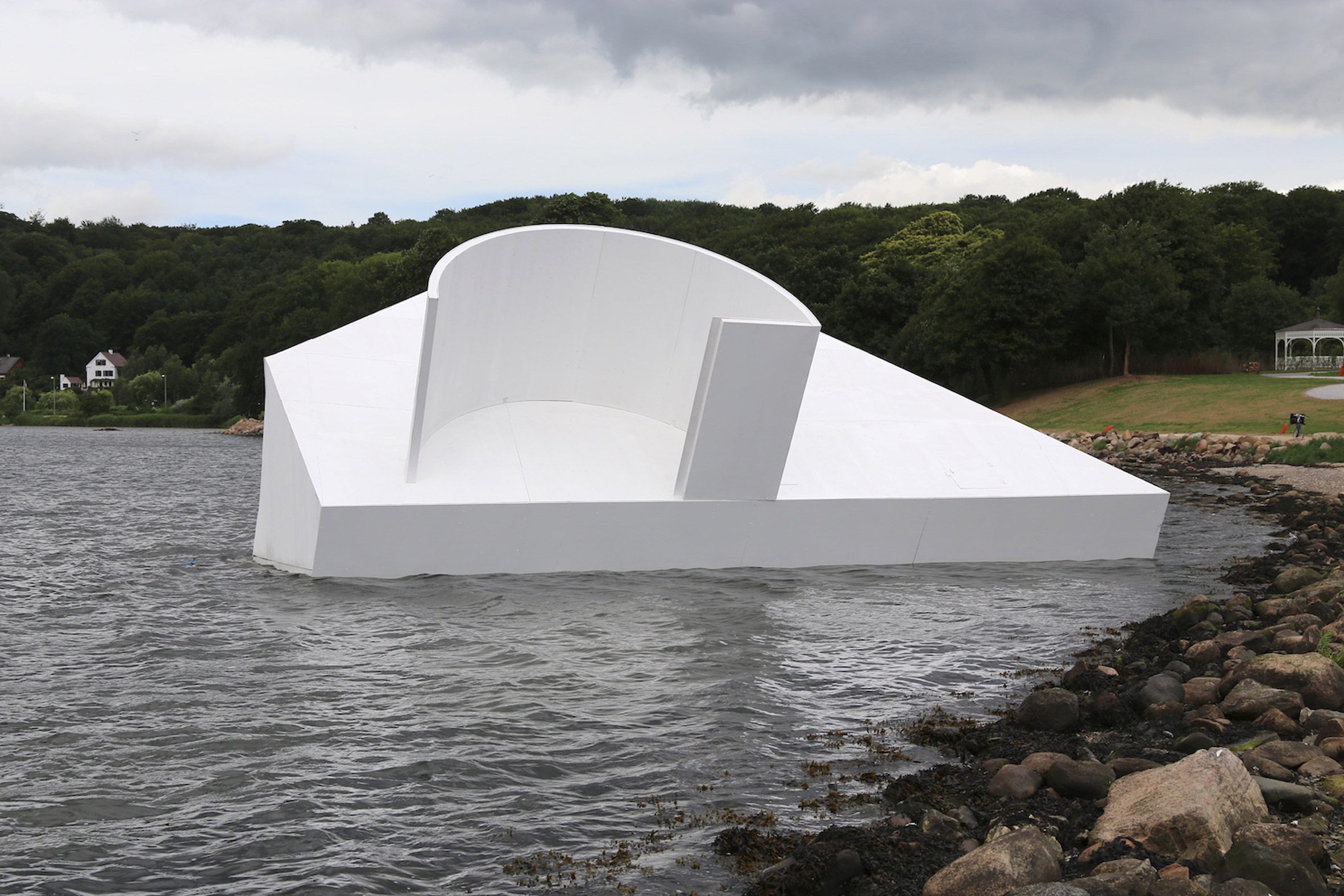 Le Corbusier's Modernist Masterpiece Sunk In A Danish Fjord - IGNANT