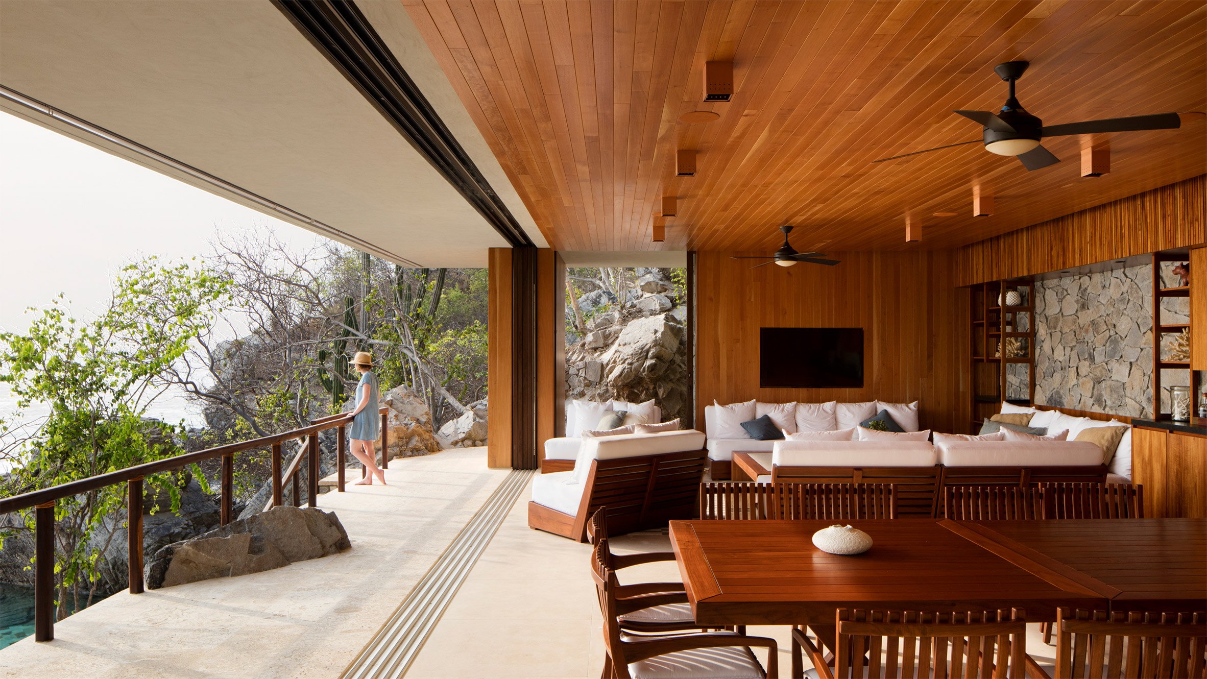 CDM Designs A Home And Pool Carved Into A Rocky Hillside In Mexico - IGNANT