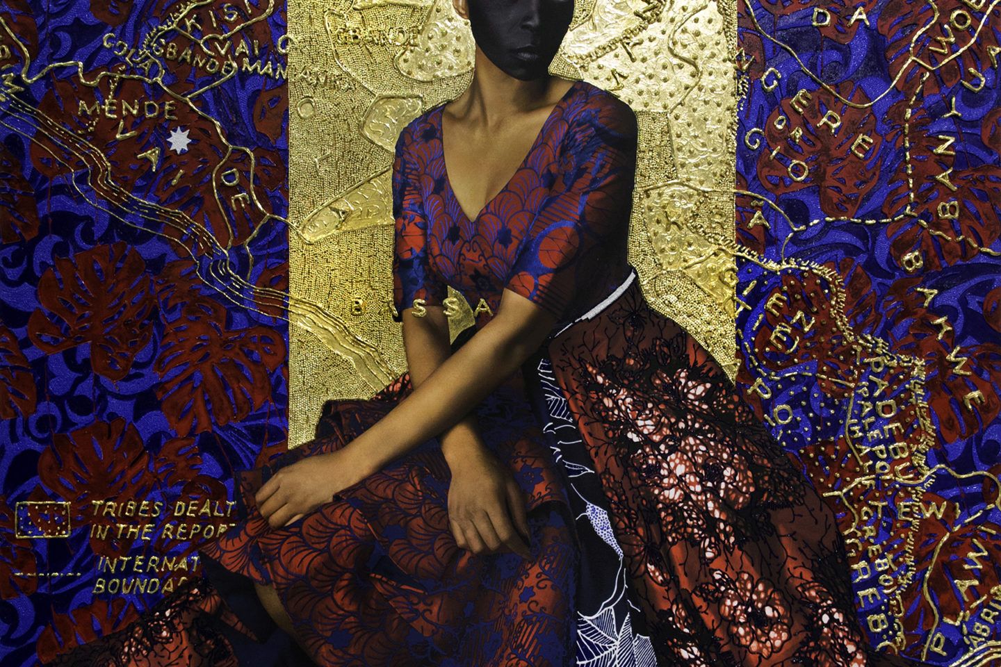 Lina Iris Viktor Creates A 24-Karat Gold Conduit For History - IGNANT