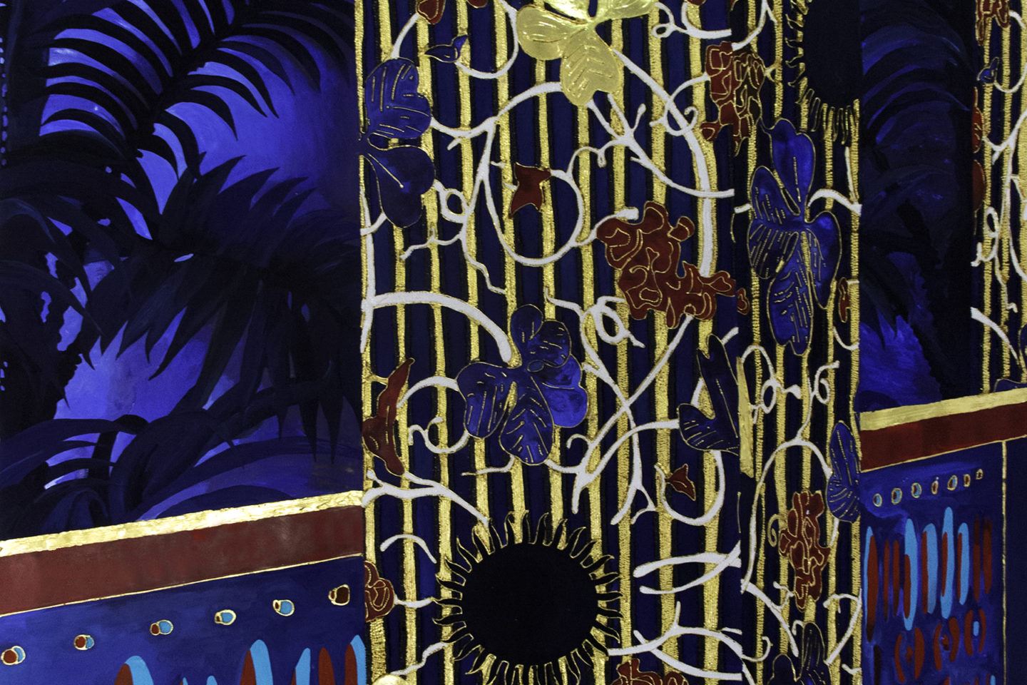 Lina Iris Viktor Creates A 24-Karat Gold Conduit For History - IGNANT