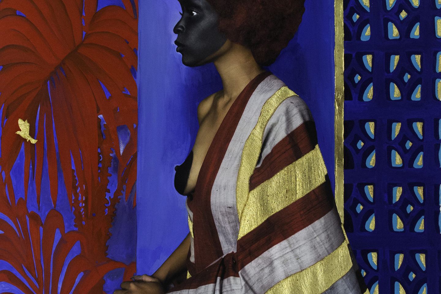 Lina Iris Viktor Creates A 24-Karat Gold Conduit For History - IGNANT