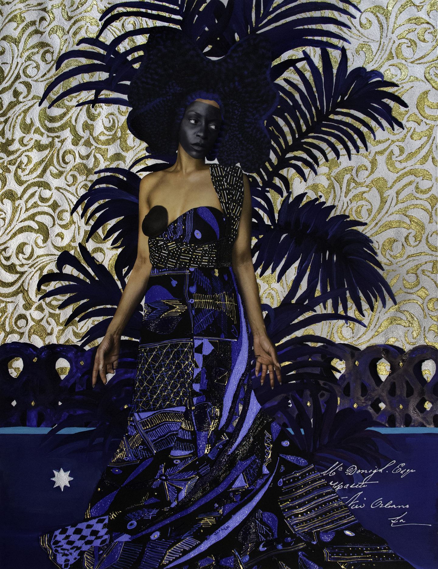 Lina Iris Viktor Creates A 24-Karat Gold Conduit For History - IGNANT