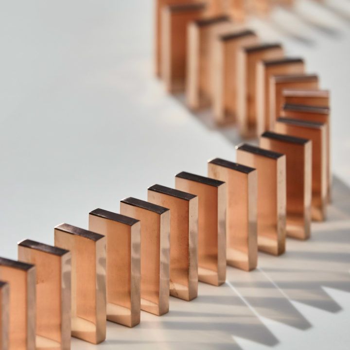 Toppling Dominoes Turn On Glithero’s Latest Lamp - IGNANT