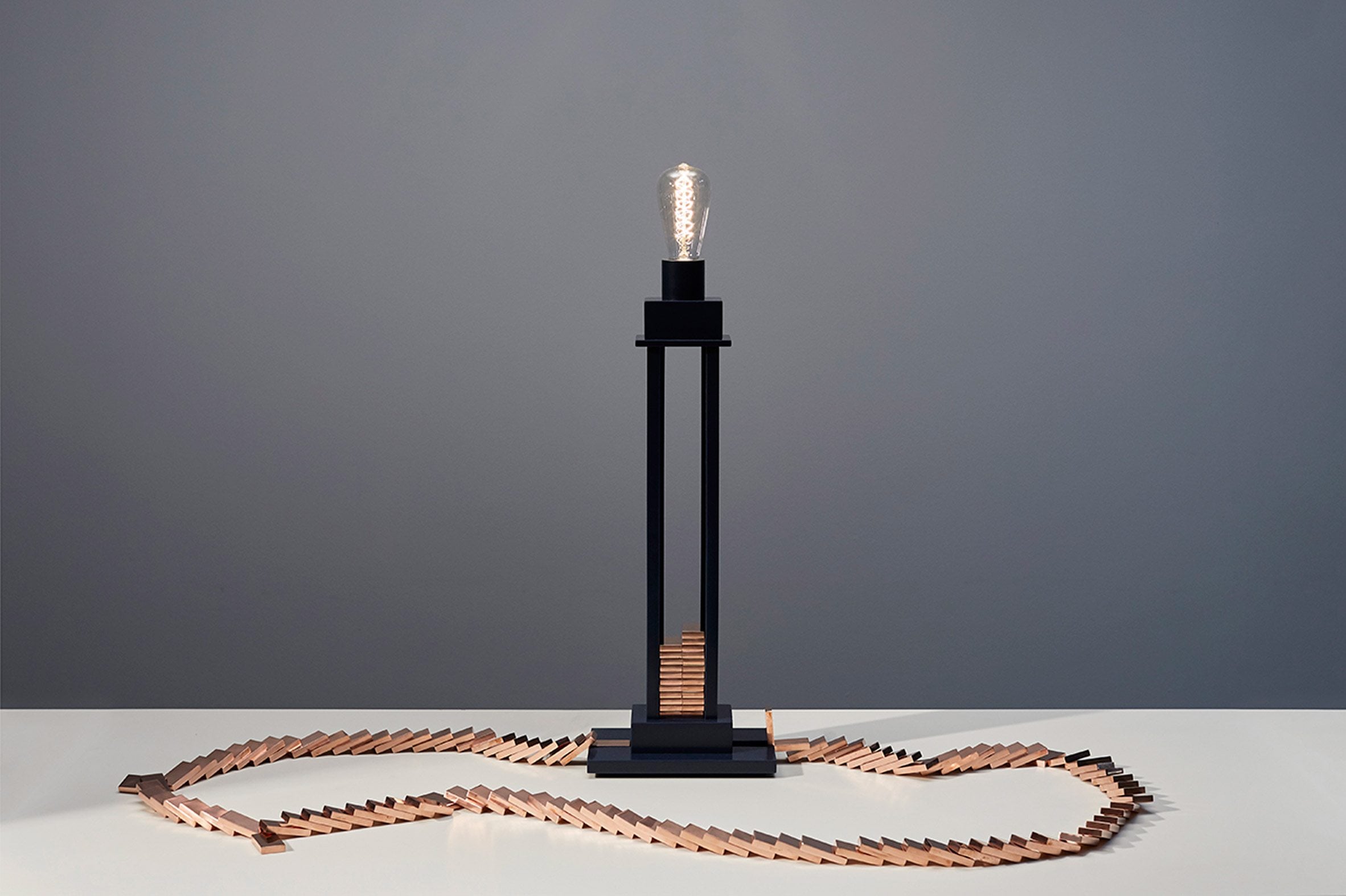 Toppling Dominoes Turn On Glithero’s Latest Lamp - IGNANT