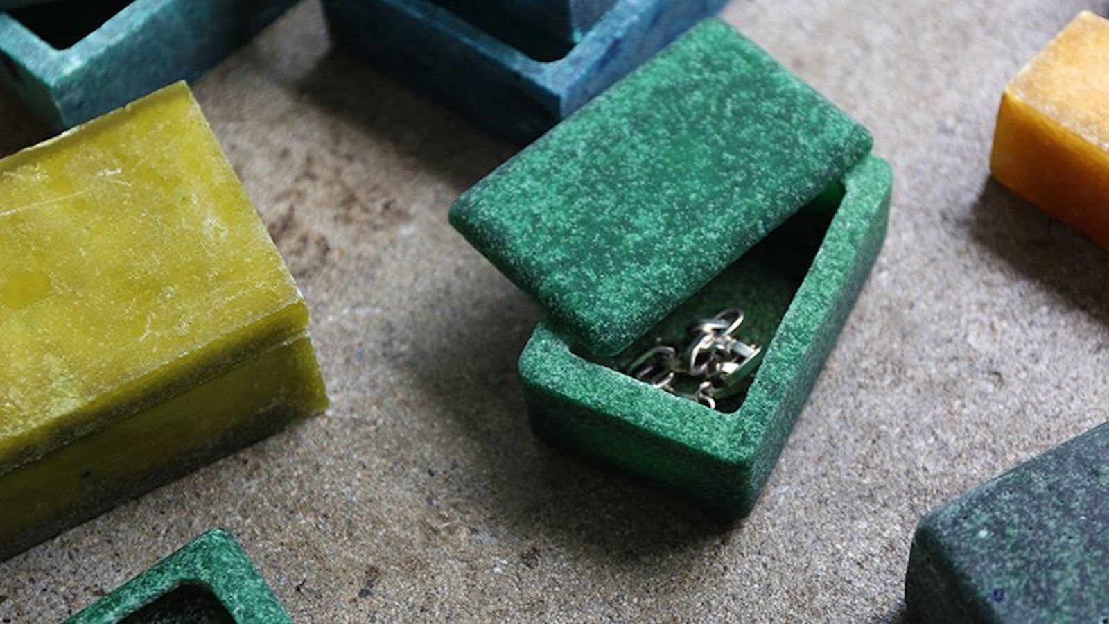 Resin Homewares Made From Cleaning Sponges - IGNANT
