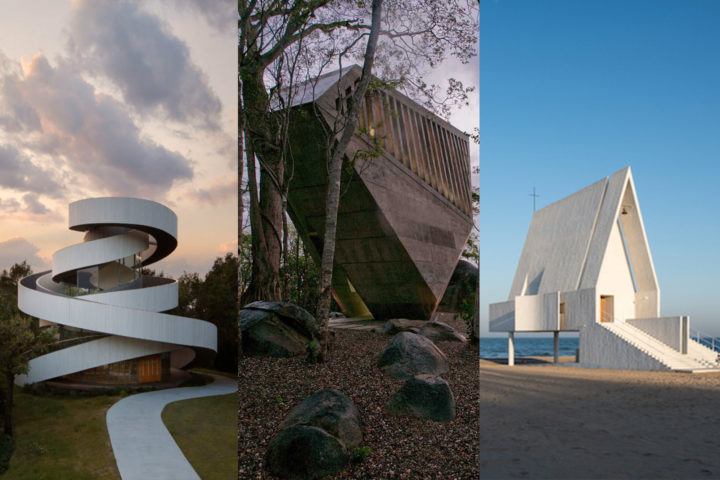 A Curved Concrete Chapel By OFIS Architects - IGNANT