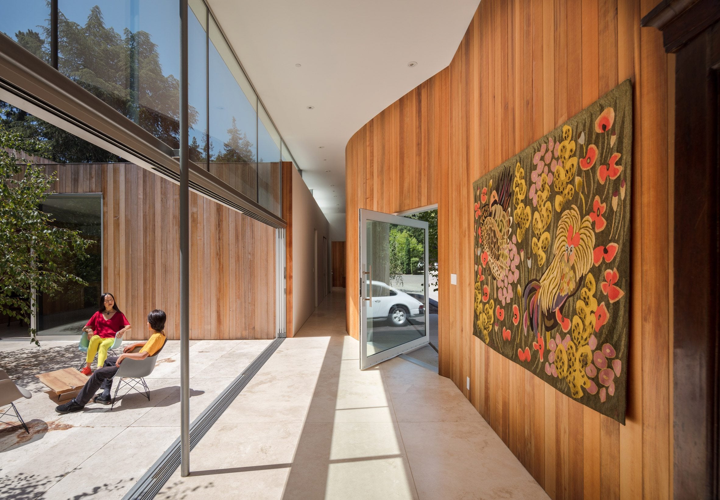 Craig Steely Architecture Designs A Roofless House In Silicon Valley ...
