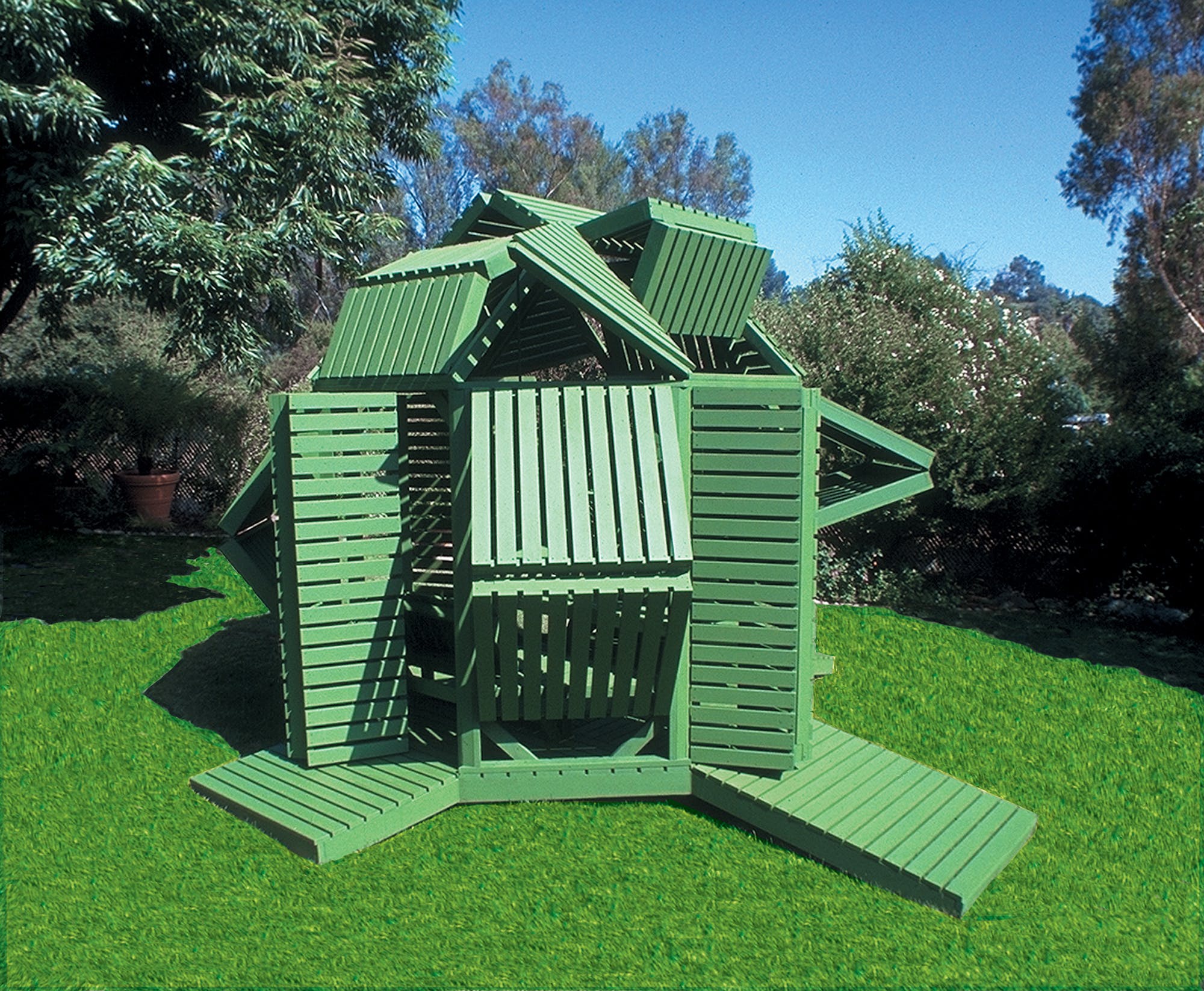 Michael Jantzen’s Interactive Octagonal Garden Pavilion - IGNANT