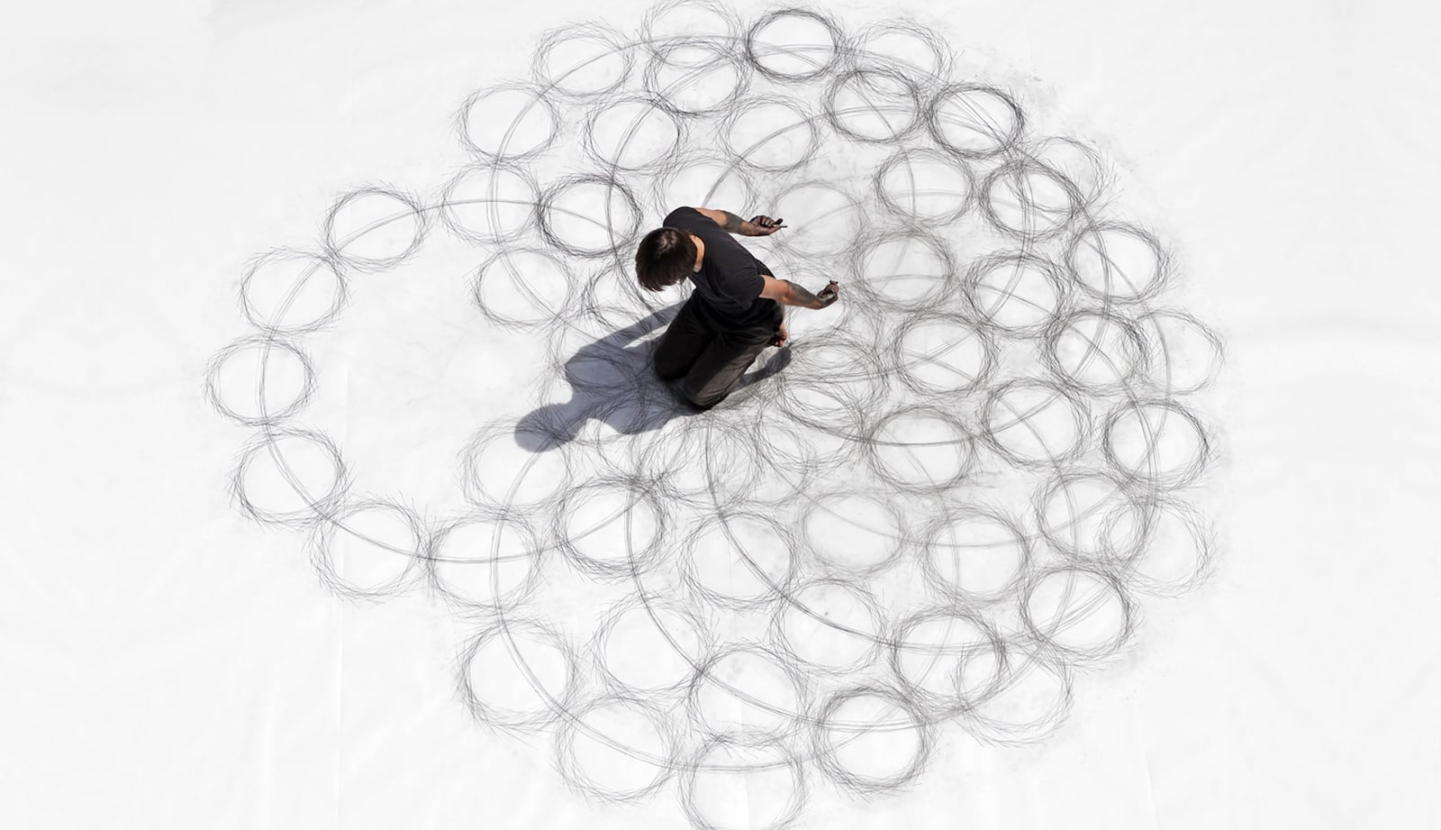 Meditative Large-Scale Performance Drawings By Tony Orrico - IGNANT