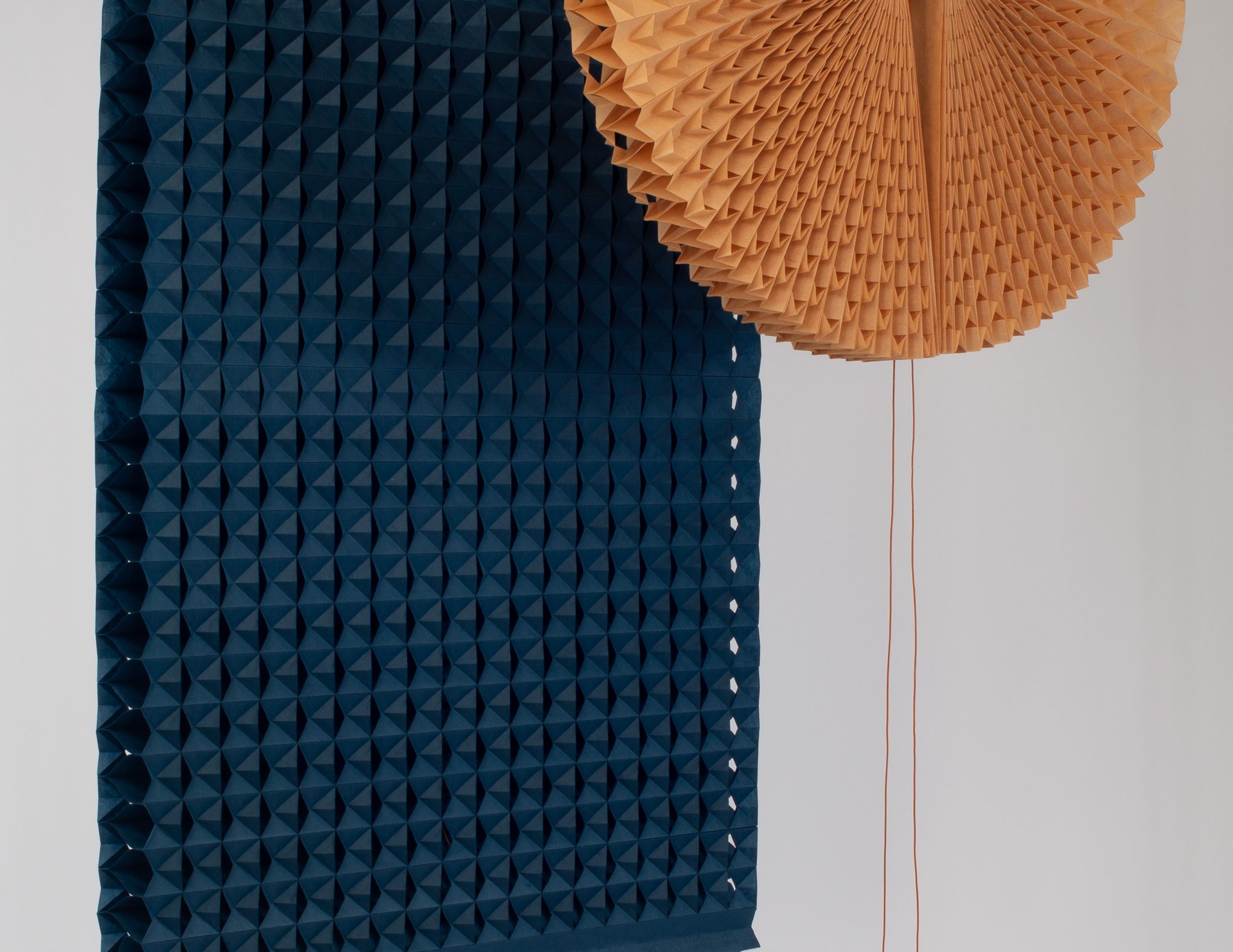 Adjustable Paper Blinds Made From Folded Recycled Paper - IGNANT