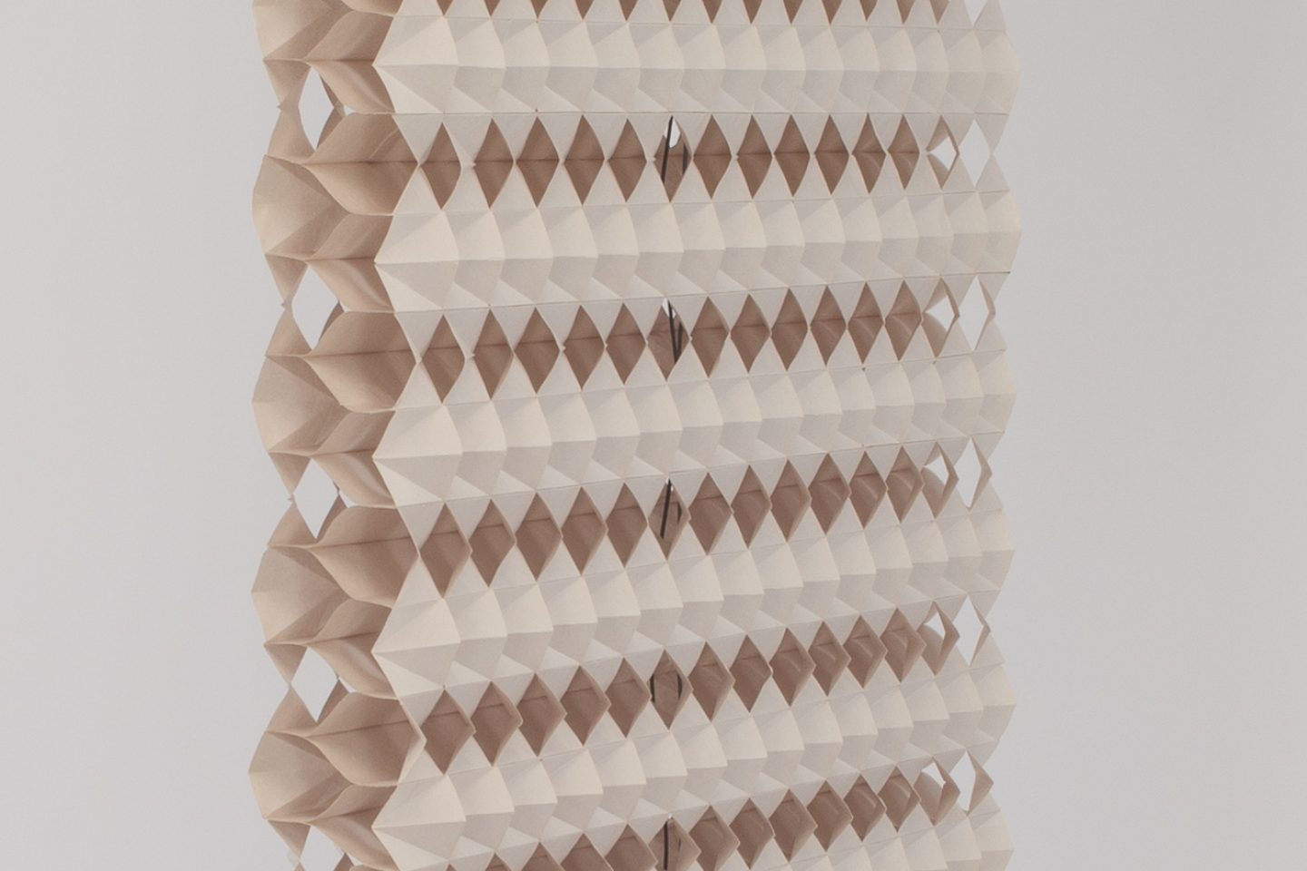 Adjustable Paper Blinds Made From Folded Recycled Paper - IGNANT
