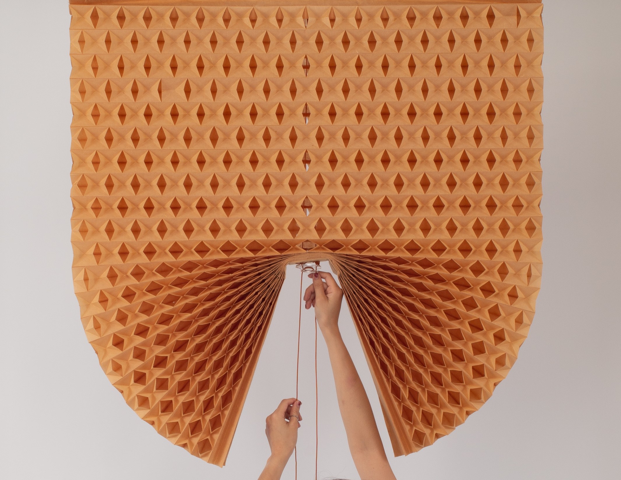 Adjustable Paper Blinds Made From Folded Recycled Paper - IGNANT