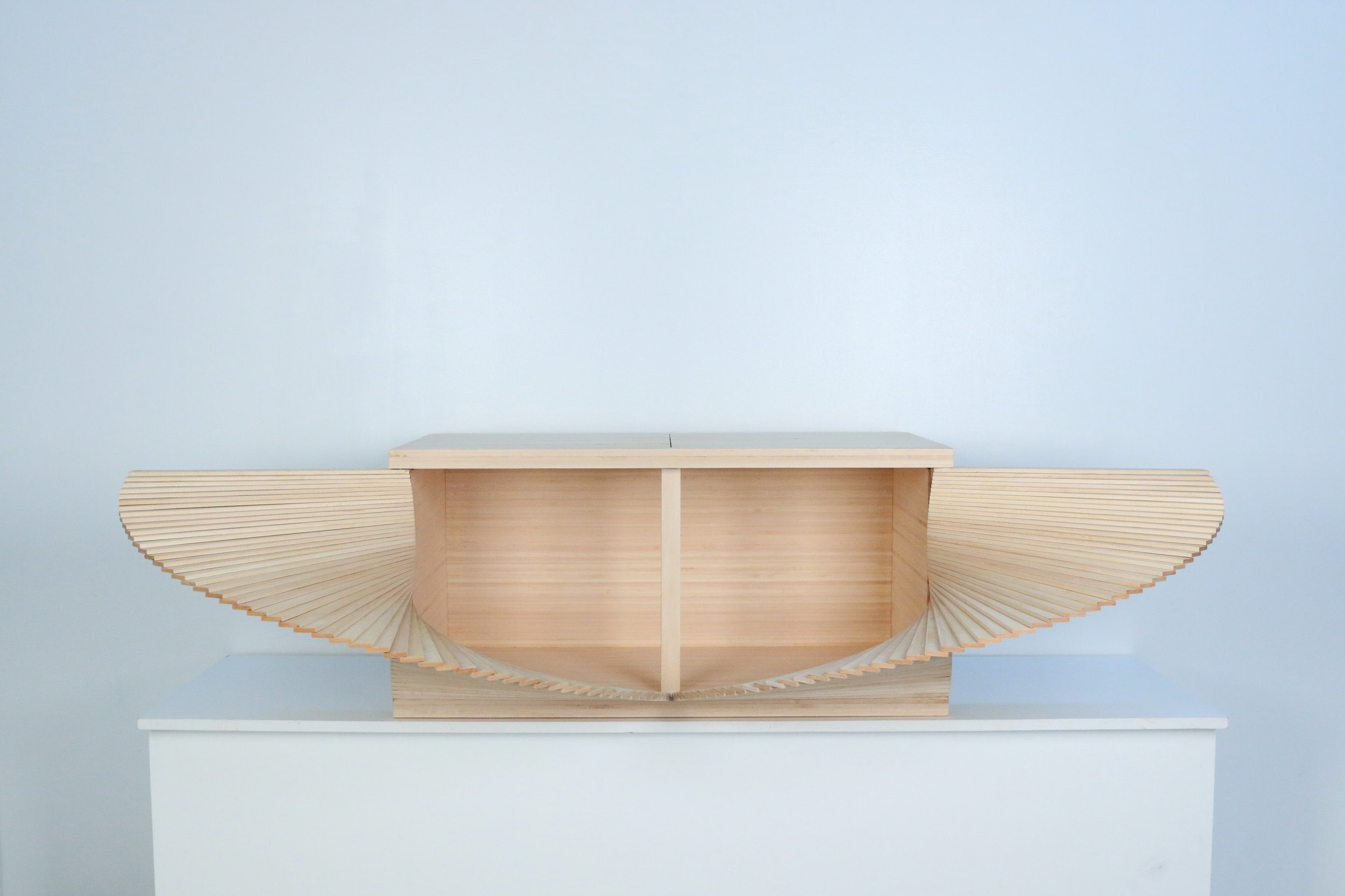 Sebastian Errazuriz’s Sculpted Cabinets Unfurl Like Paper Fans - IGNANT