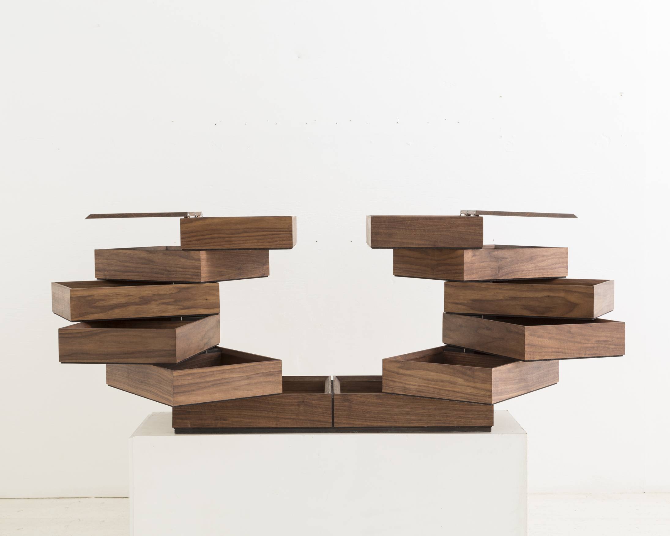 Sebastian Errazuriz’s Sculpted Cabinets Unfurl Like Paper Fans - IGNANT
