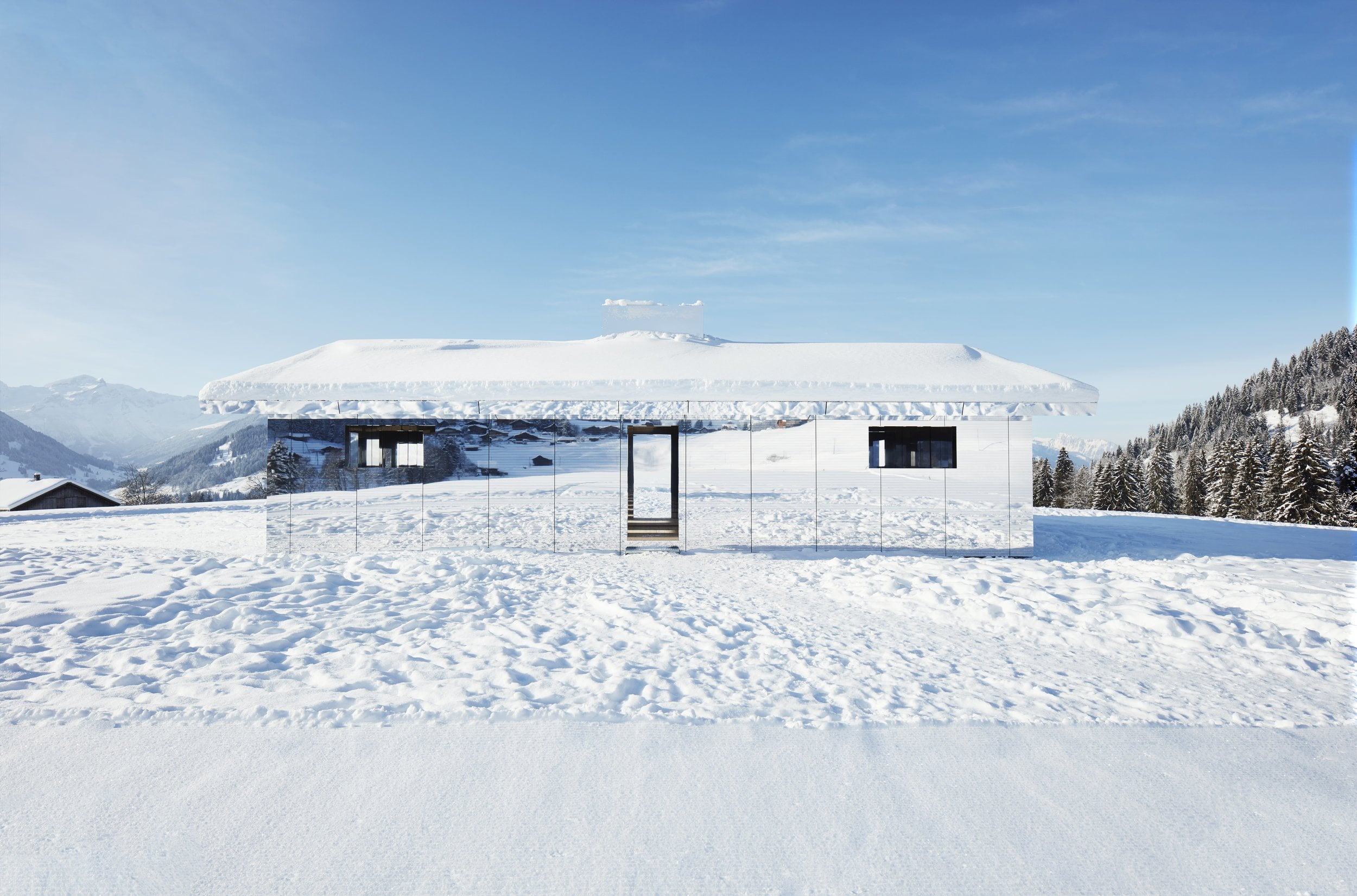 Doug Aitken Takes His Mirrored Mirage To The Swiss Alps - IGNANT