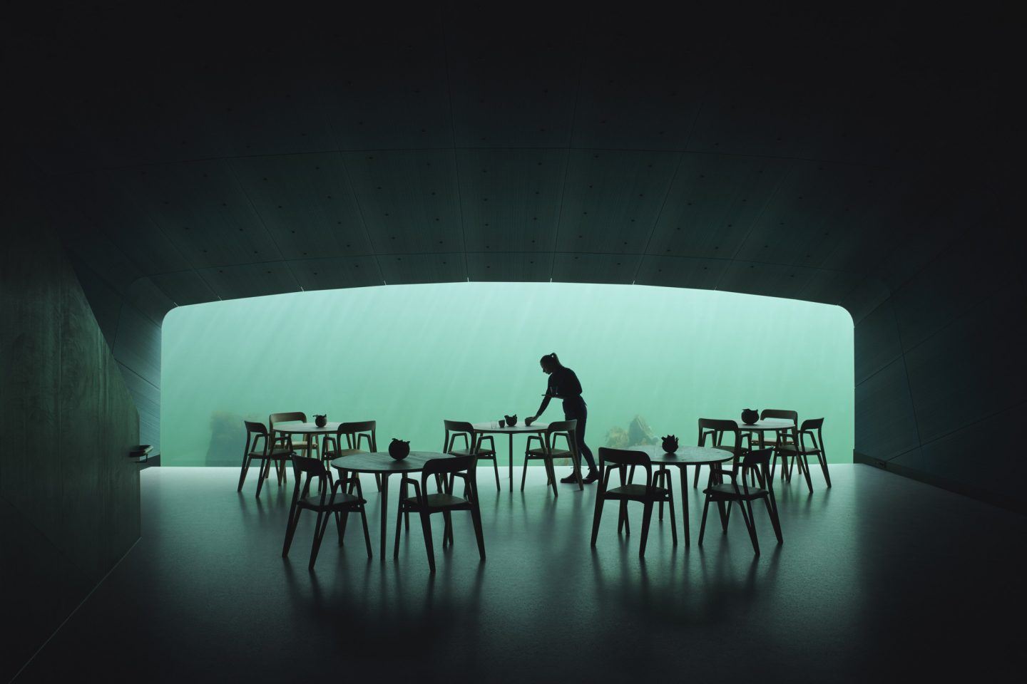 Snøhetta Designs An Extraordinary Underwater Restaurant In Norway - IGNANT