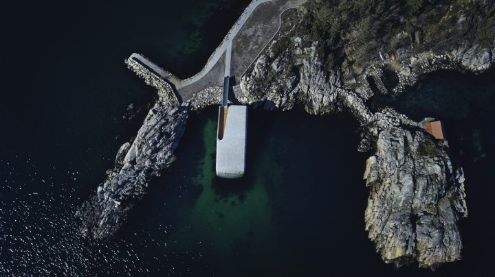 Snøhetta Designs An Extraordinary Underwater Restaurant In Norway - IGNANT