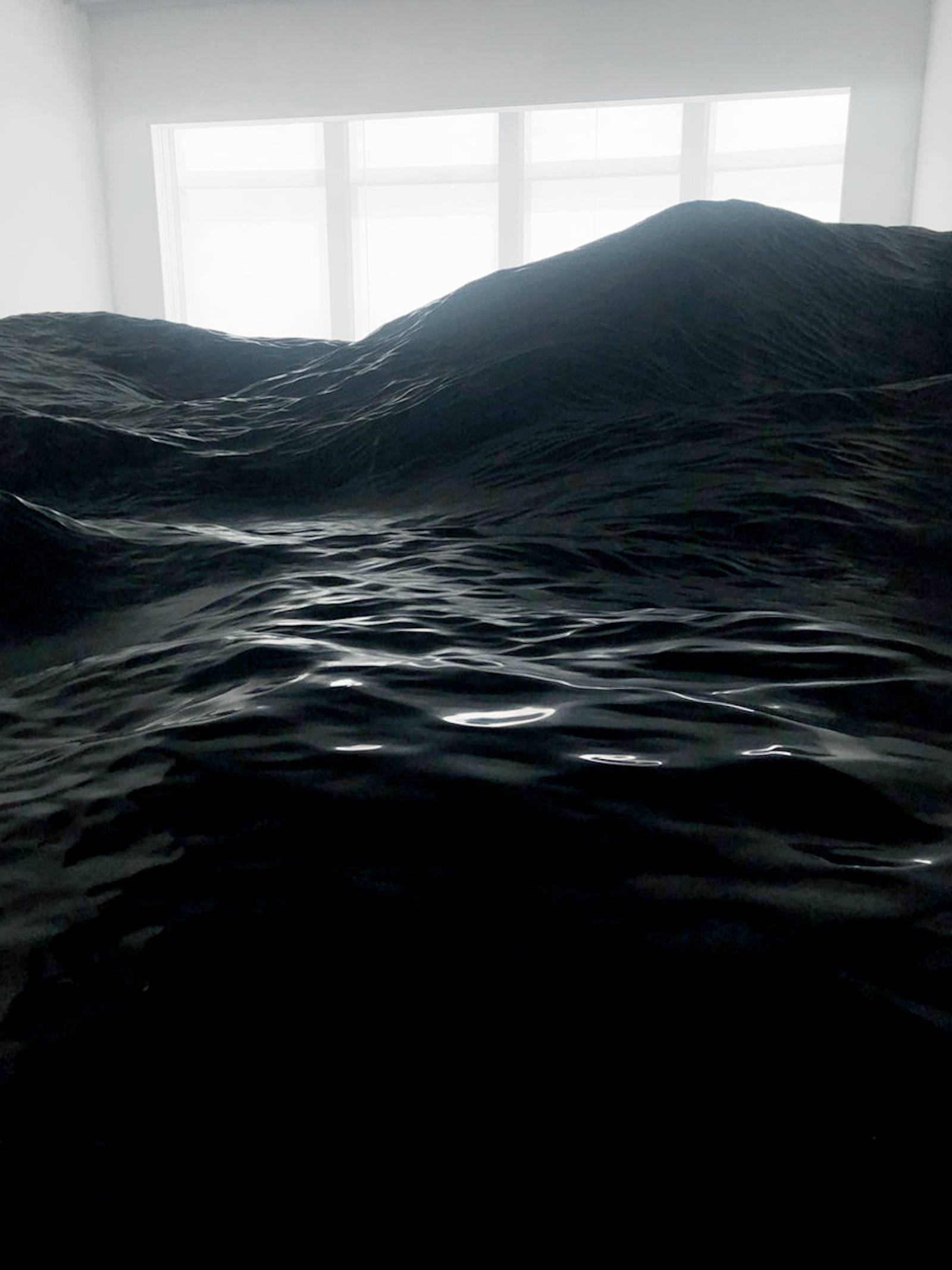 This Installation In Japan Mimics The Tumultuous Nature Of Ocean Waves ...