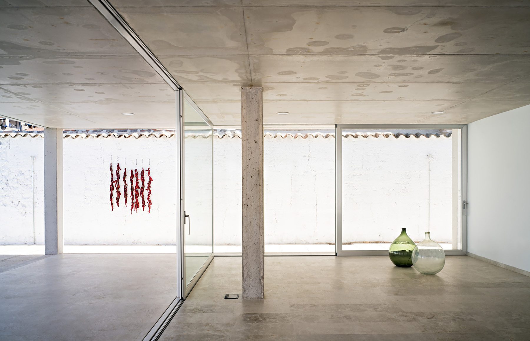 Casa Entre Tapiales Is A Concrete Haven Between Rammed Earth Walls - IGNANT