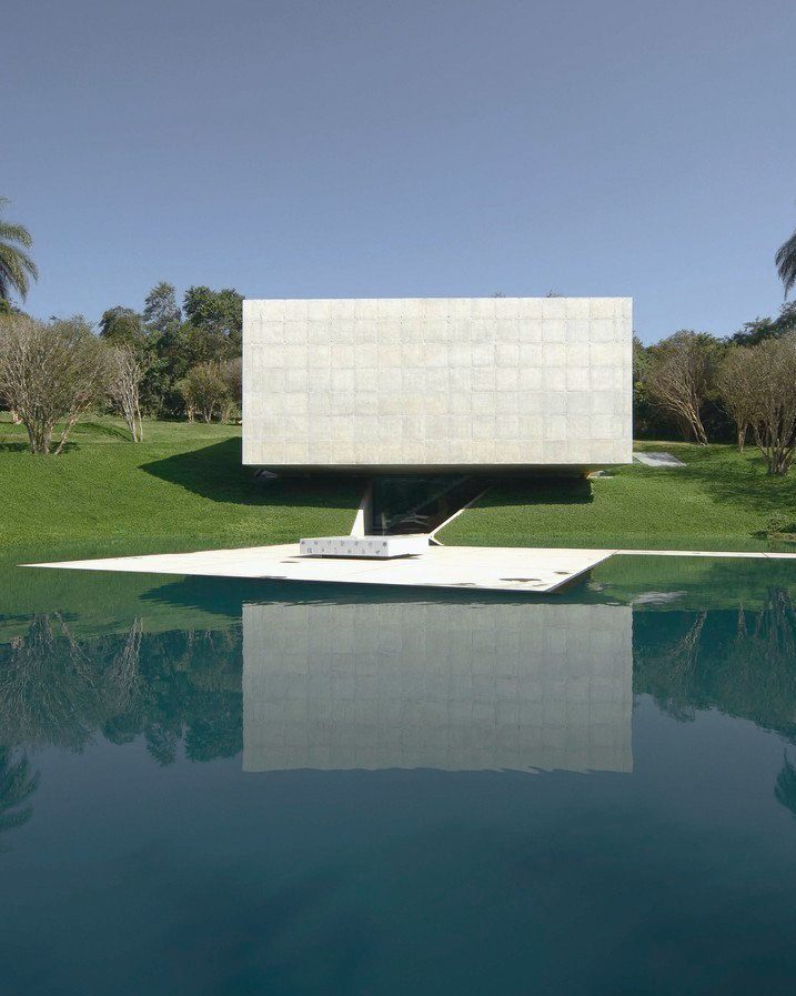 A Semi-Subterranean Art Museum Set Amongst The Forested Landscape Of ...