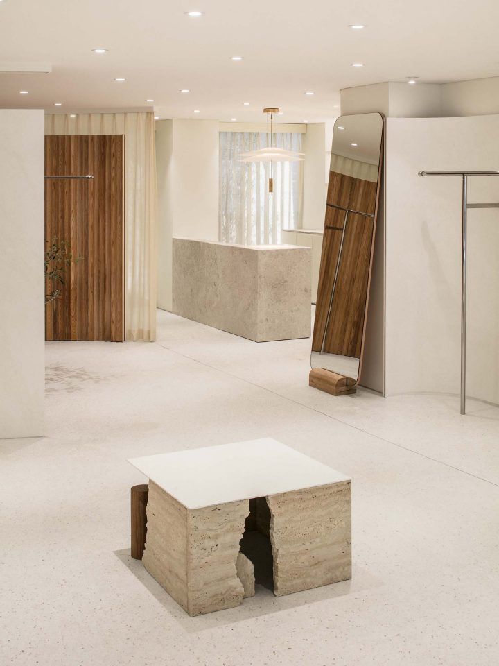 Labotory Designs A Minimalist Interior For A Fashion Store In Seoul ...