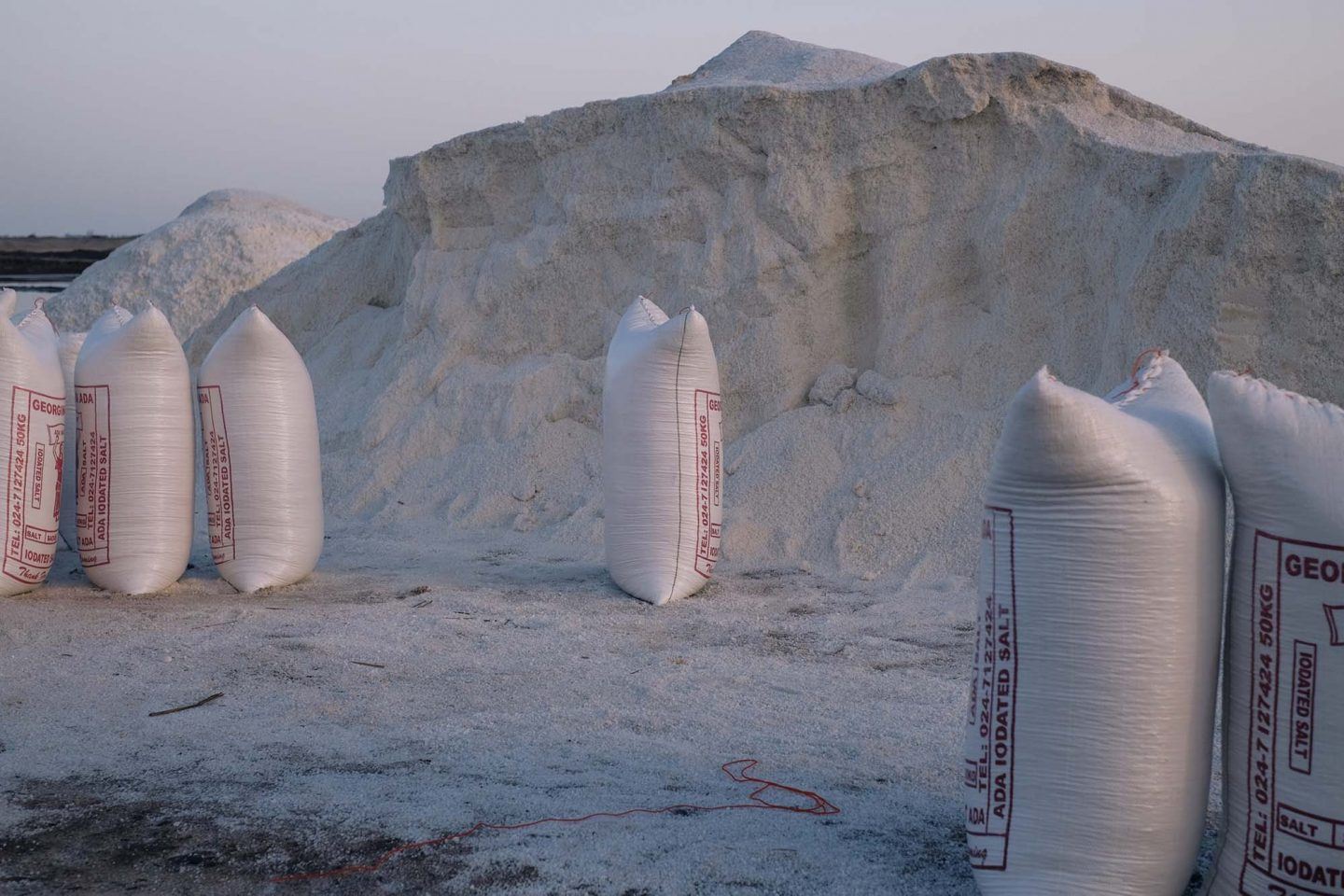 Salt Winning In The Songor Lagoon: Adrian Morris Photographs The ...