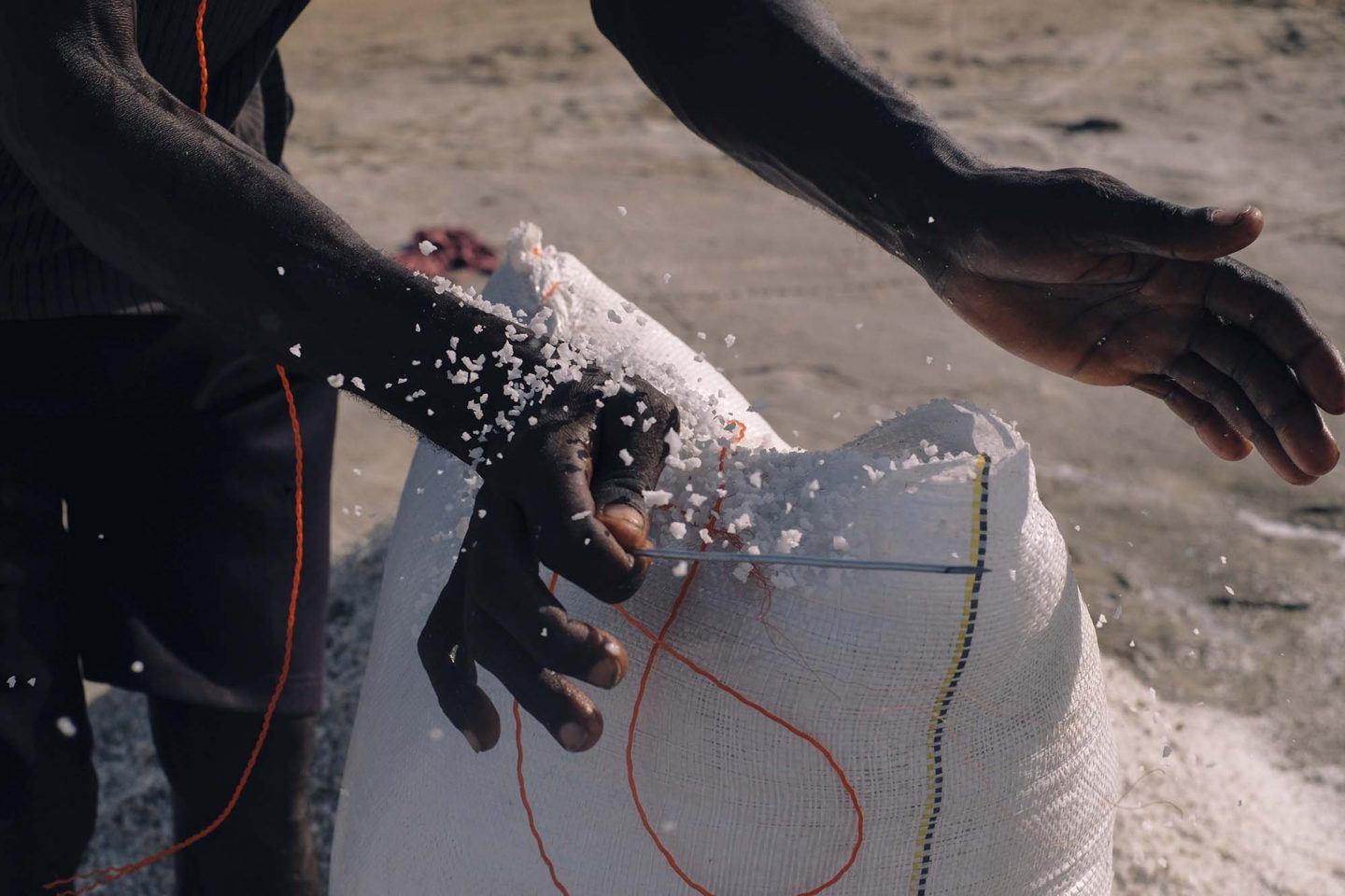 Salt Winning In The Songor Lagoon: Adrian Morris Photographs The ...