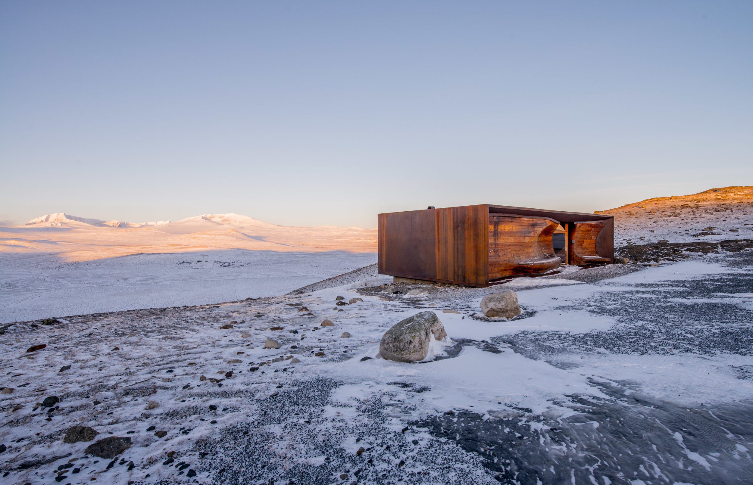 Snøhetta's Observation Pavilion In Norway Is Perfectly Positioned For ...