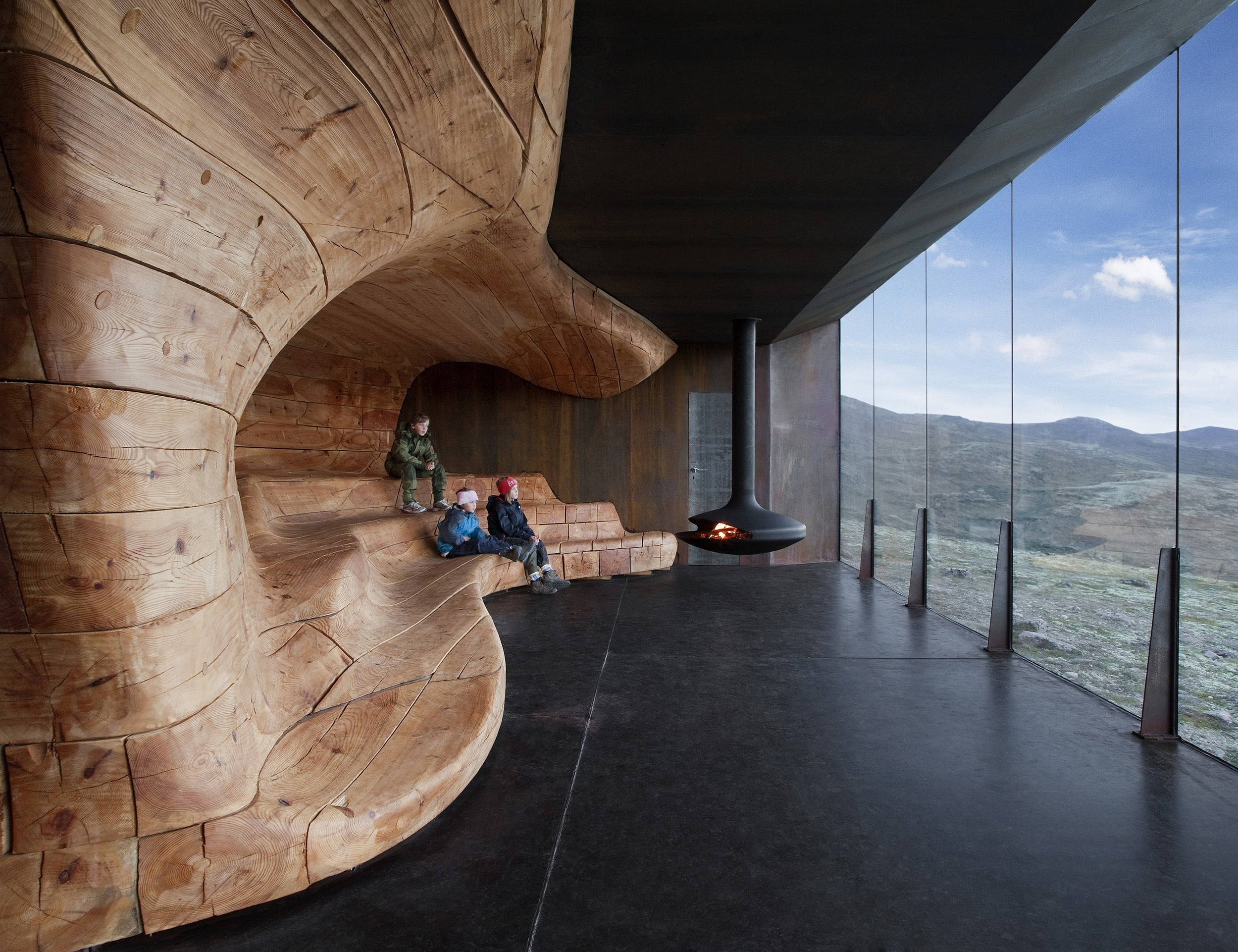 Snøhetta's Observation Pavilion In Norway Is Perfectly Positioned For ...