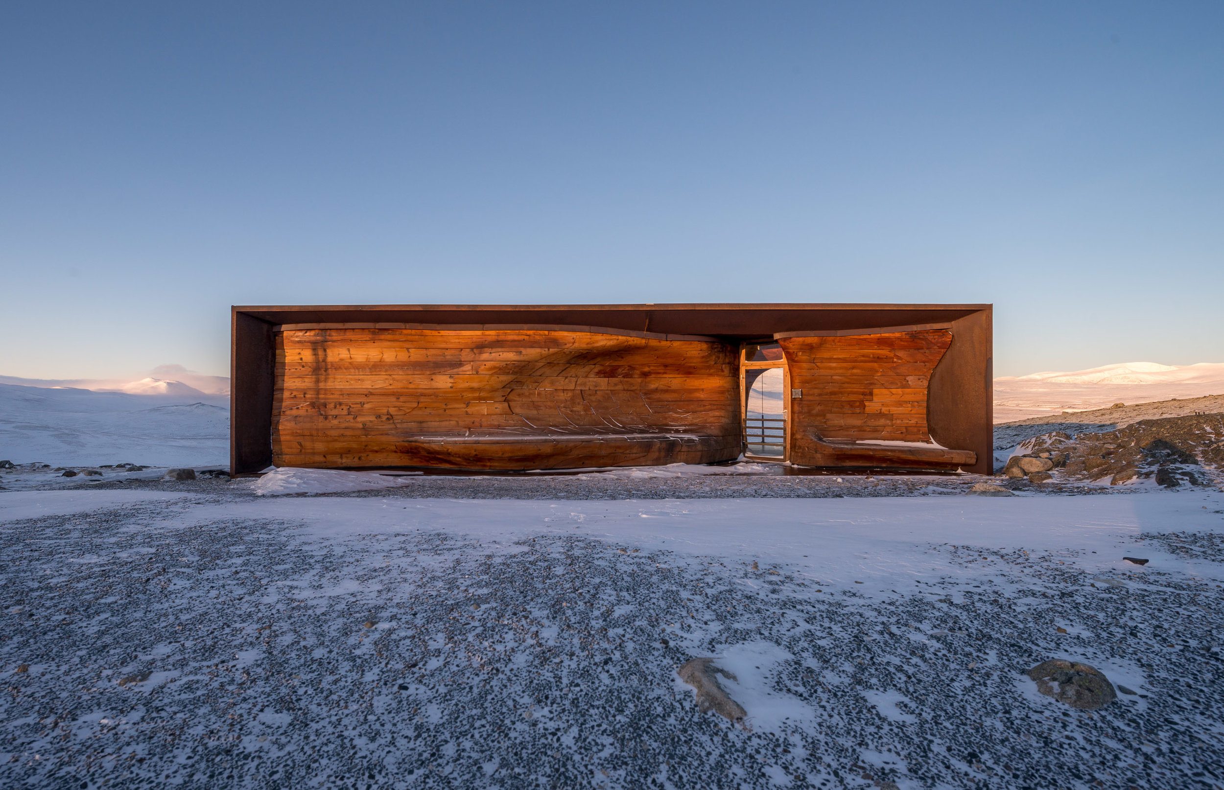 Snøhetta's Observation Pavilion In Norway Is Perfectly Positioned For ...