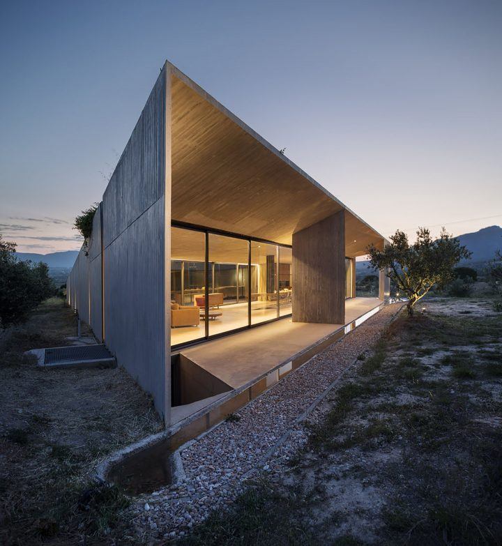 This Triangular Concrete Triumph Stands At The Base Of The Geraneia ...