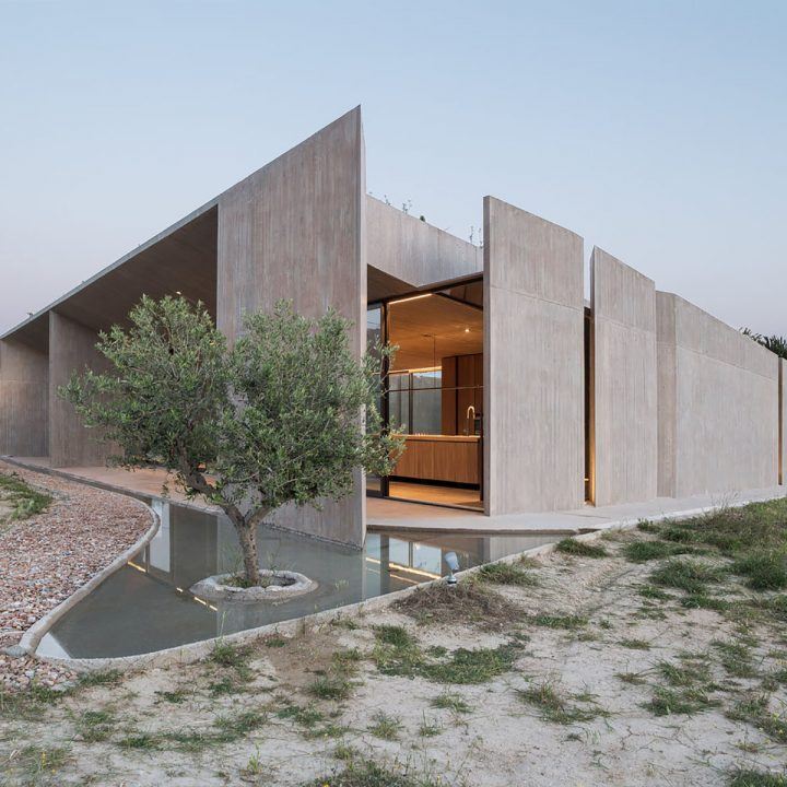 This Triangular Concrete Triumph Stands At The Base Of The Geraneia ...