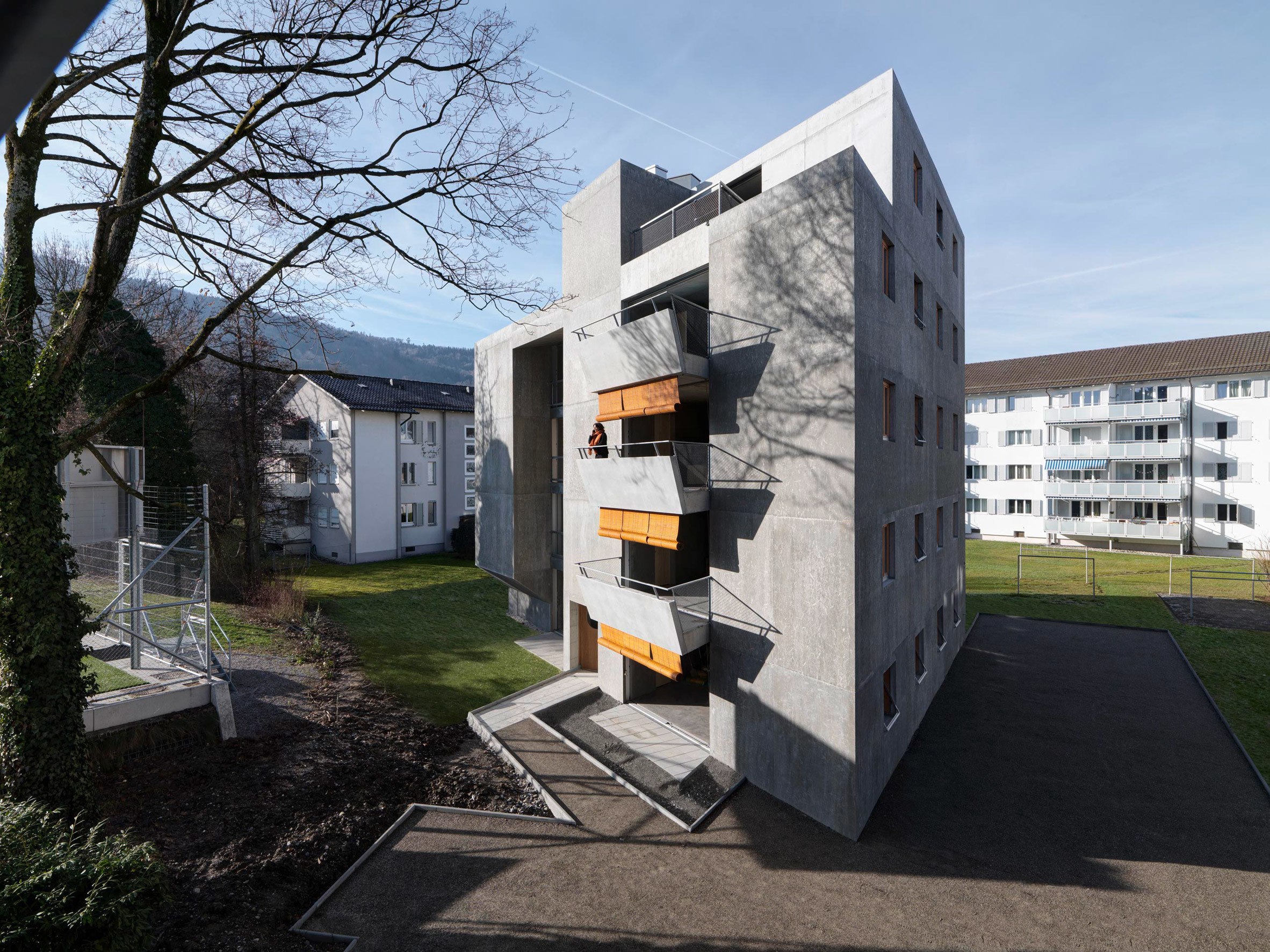 Gus Wüstemann’s Concrete Apartment Complex Provides Affordable Housing ...