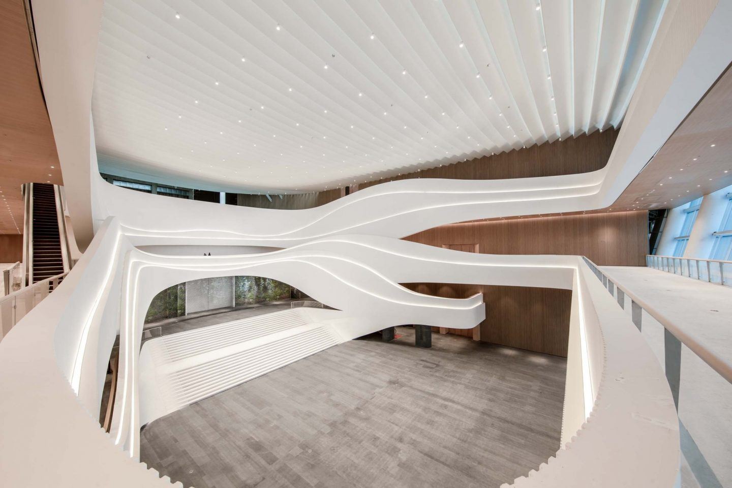 WAY Studio’s Sinuous Cultural Center In China Is A Tremendous Piece Of ...