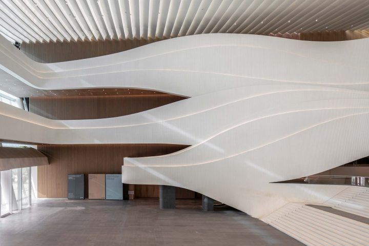 WAY Studio’s Sinuous Cultural Center In China Is A Tremendous Piece Of ...