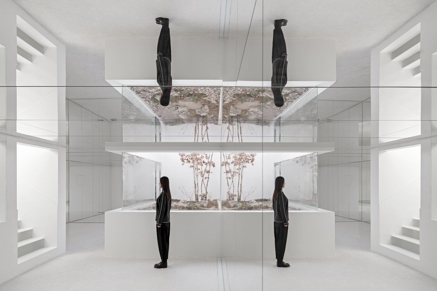 This Mirror-Lined Designer Boutique In Beijing Is Filled With Greenery ...