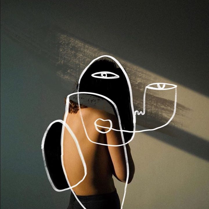 Koketit’s Abstract Line Drawings Merge Art, Fashion, And Photography ...