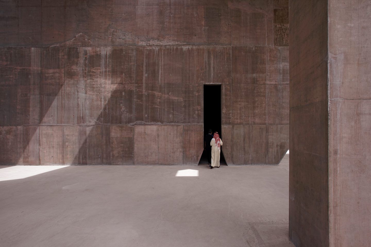 Valerio Olgiati’s Monumental Concrete Canopy Marks The Start Of Bahrain ...