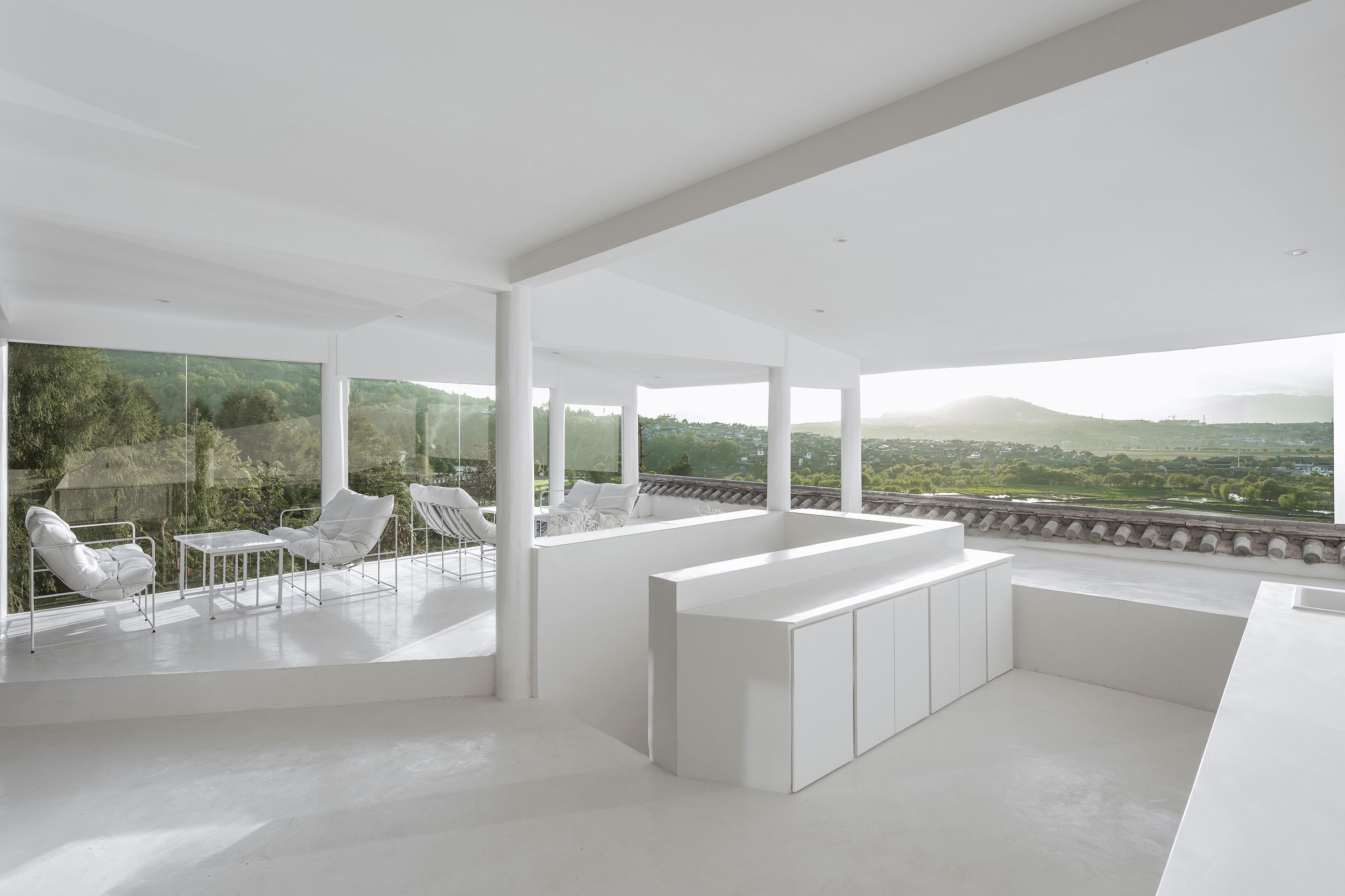 Studio Qi Presents Annso Hill, An Unusual Sloping Hotel Backdropped By ...