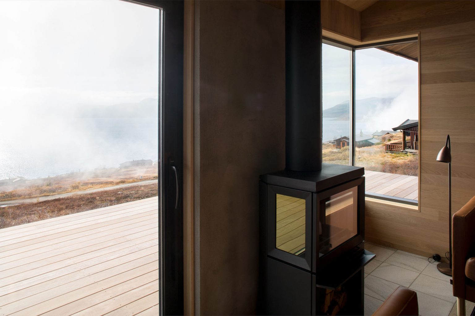 A Robust, Hooded Cabin On Top Of A Mountain Withstands Norway’s Weather ...