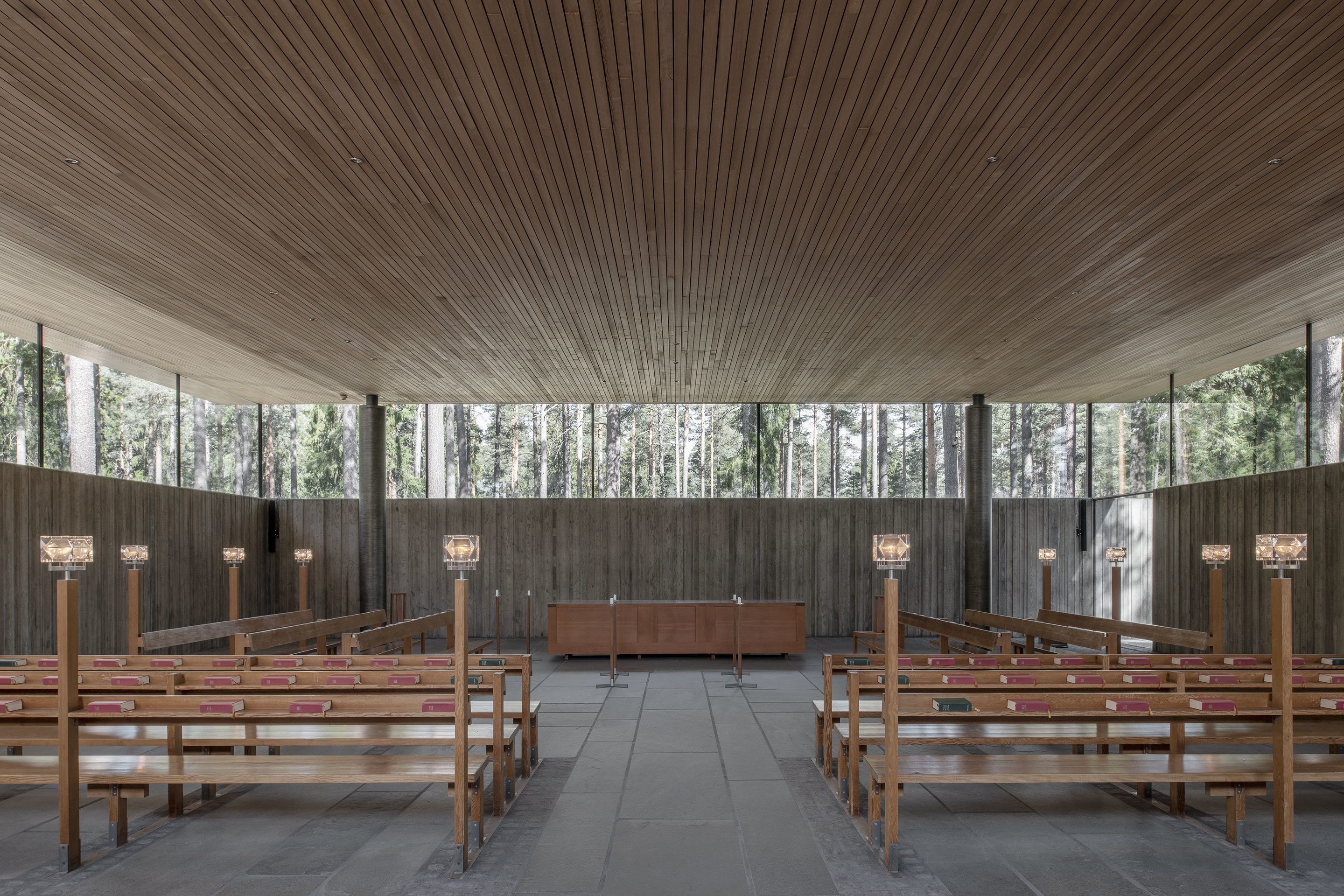 Gävle Krematorium Is A Modernist Site Nestled In The Swedish Woodland ...