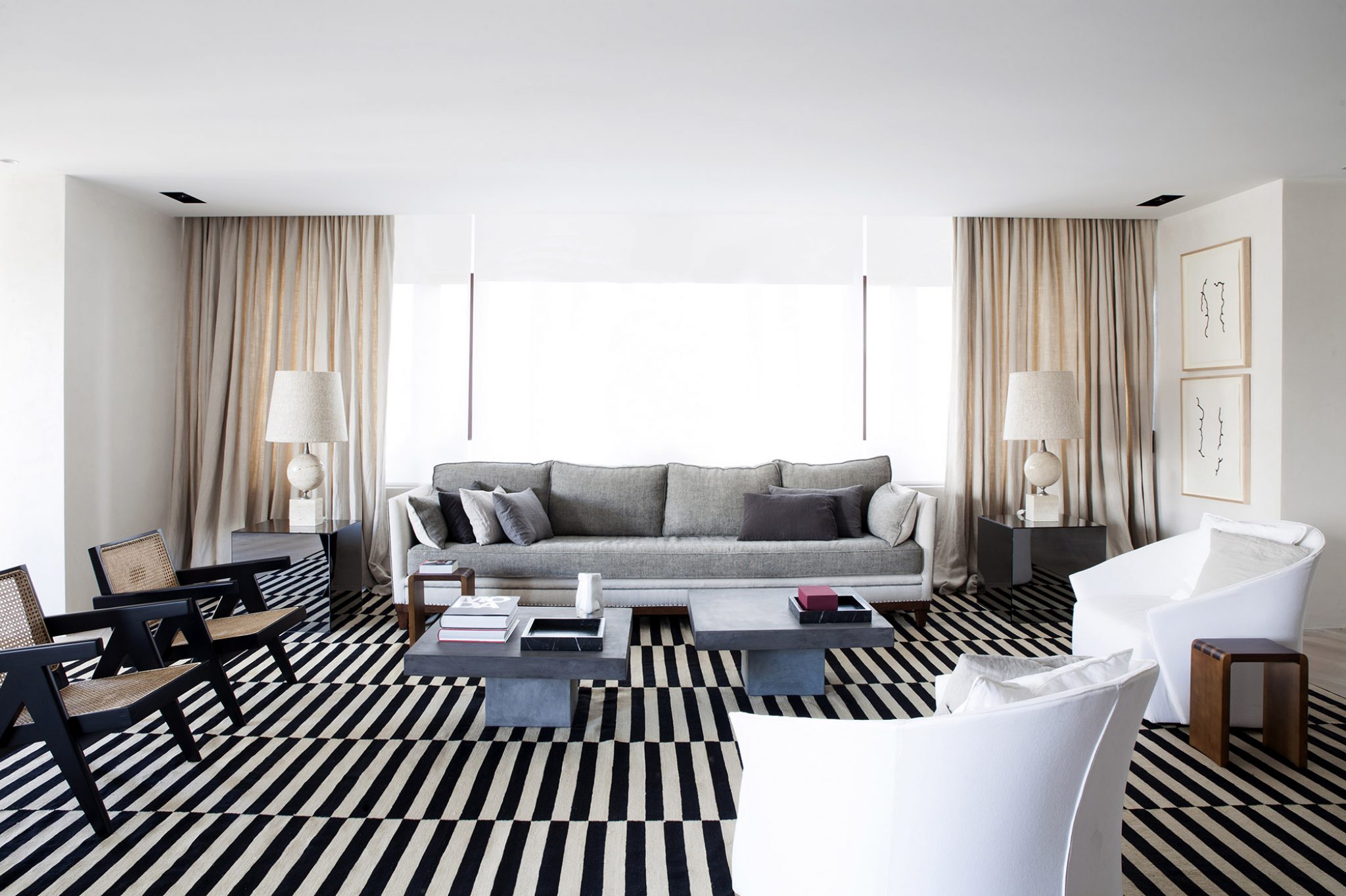 A Neutral Color Palette And Bespoke Interiors Define This Sophisticated ...