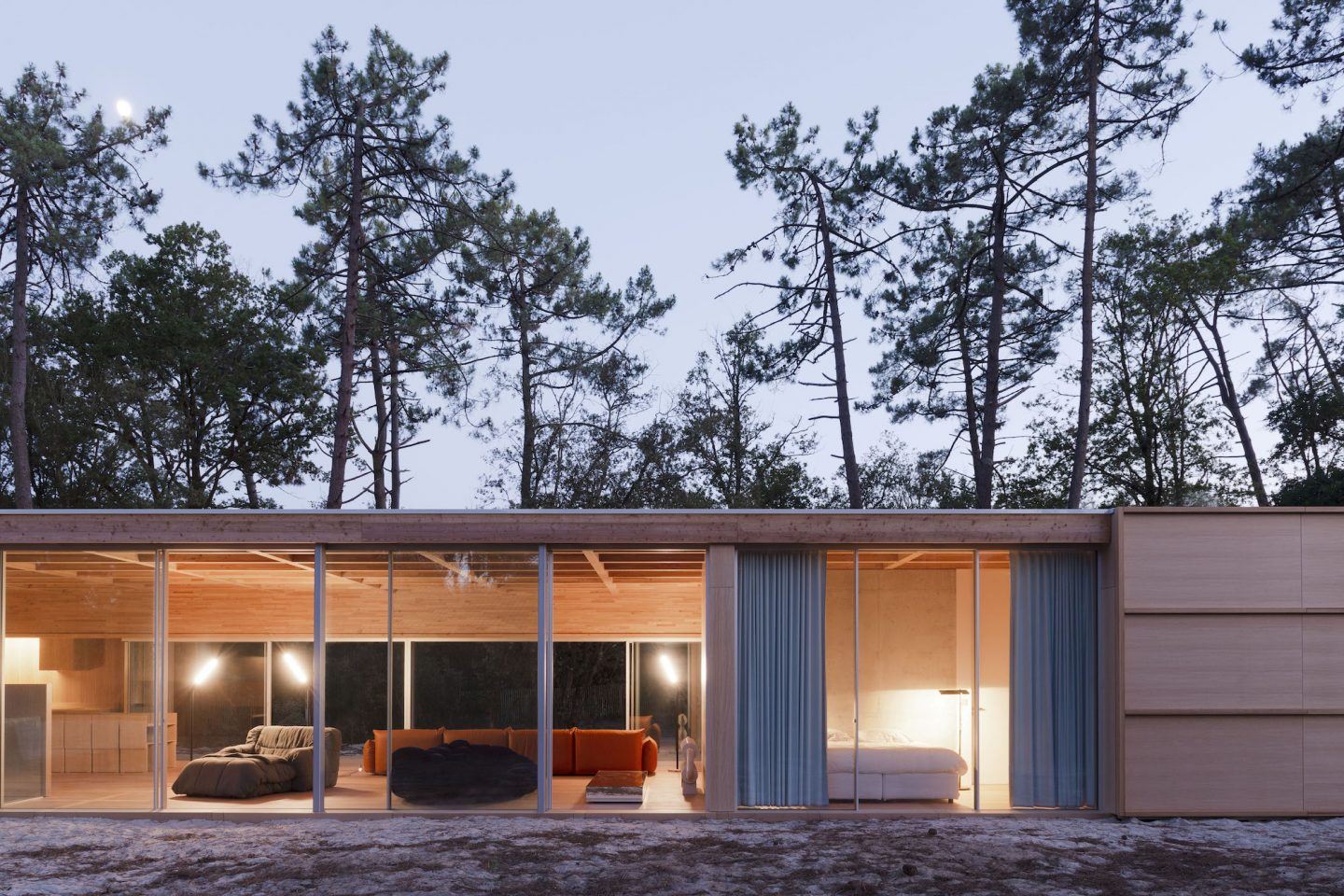 In The South Of France, Nicholas Dahan Has Designed A Pinewood Villa ...