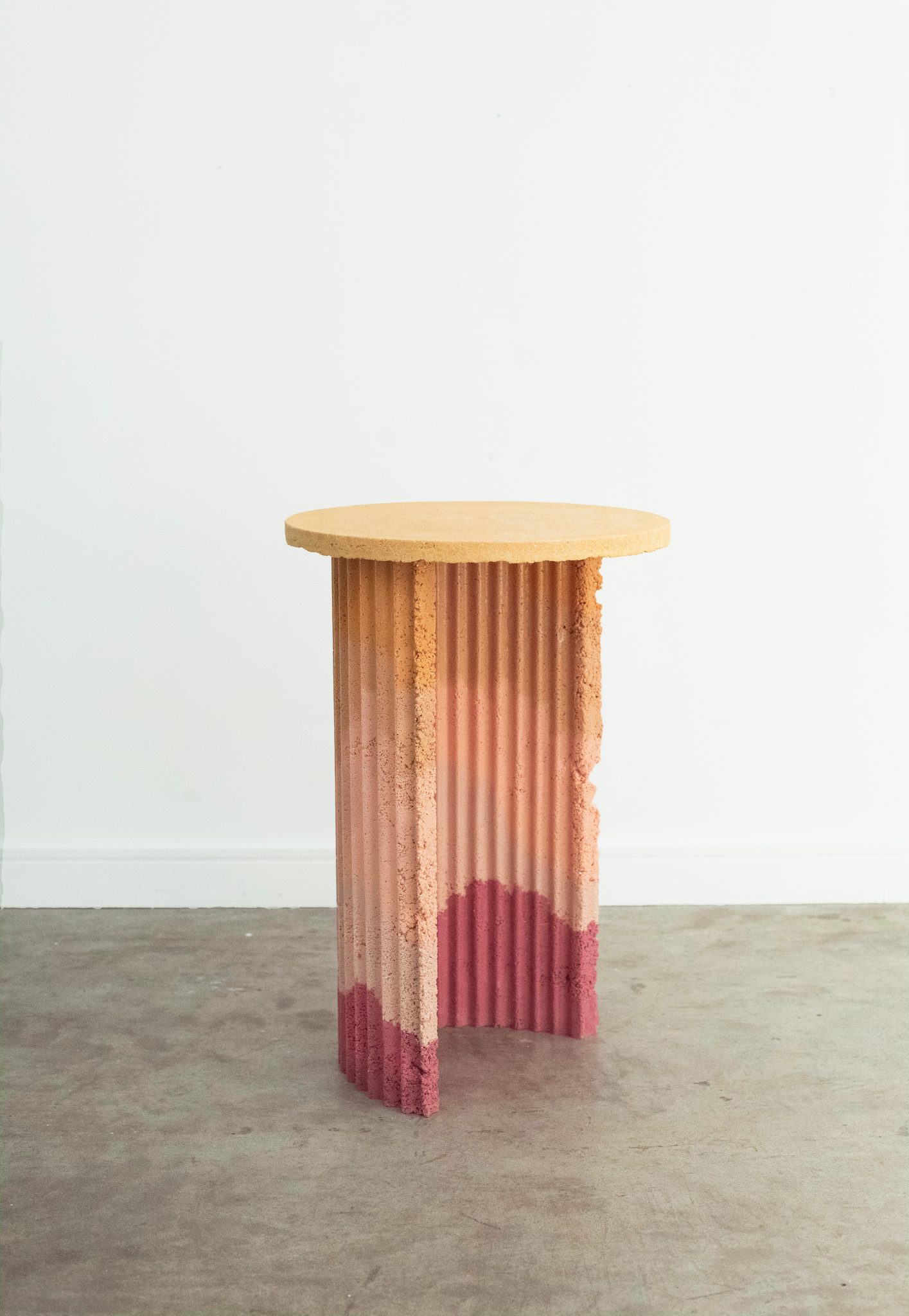 Corrugated Textures And Circular Forms Characterize The Sculptural ...