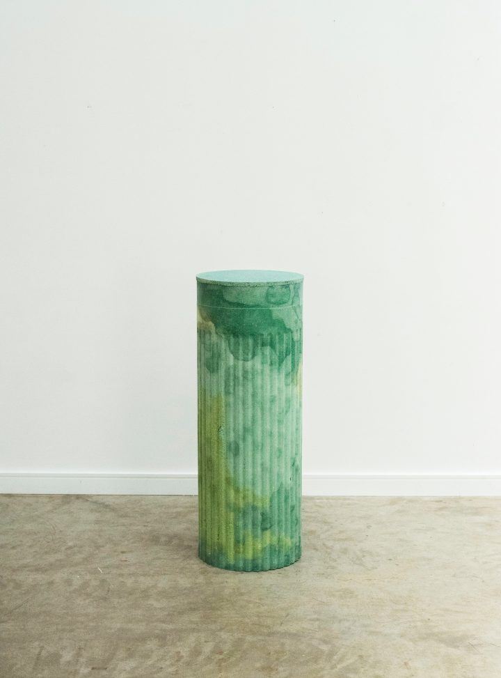 Corrugated Textures And Circular Forms Characterize The Sculptural ...