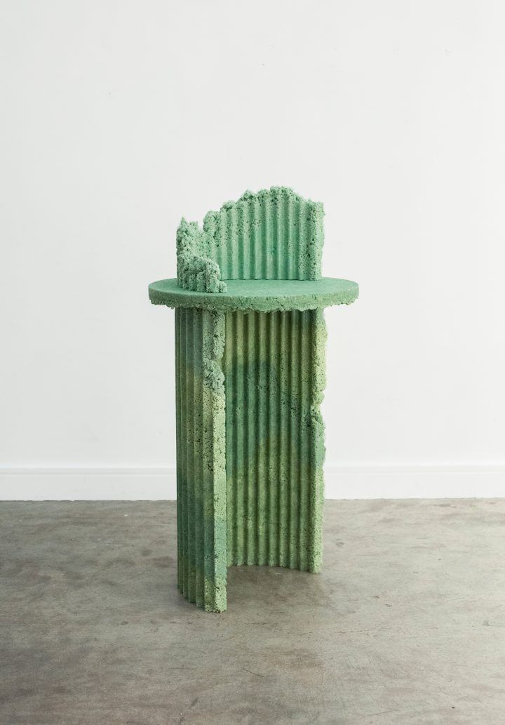 Corrugated Textures And Circular Forms Characterize The Sculptural ...